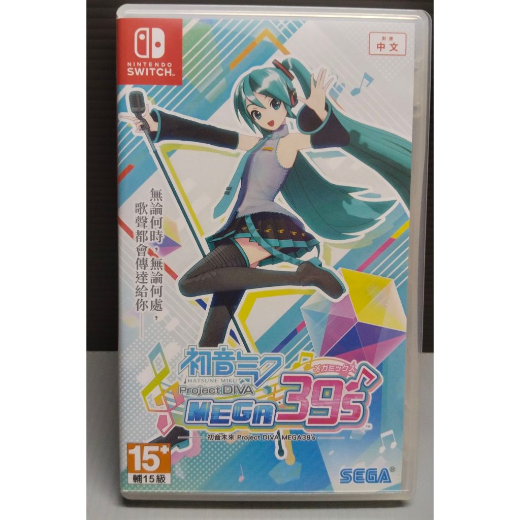 Nintendo Switch Project Diva Hatsune Miku Mega 39s 初音未来 中文版 USED ...