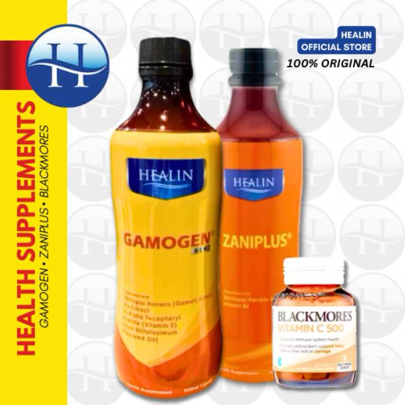 HEALIN Gamogen dan Zaniplus Suplimen Kesihatan Berasaskan Sebatian ...