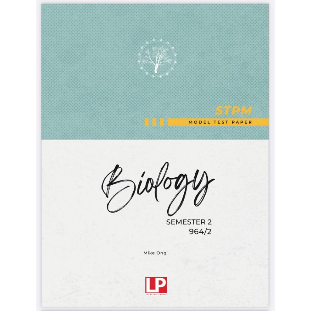 Model Test Paper Biology STPM (Semester 2) /current version | Shopee ...
