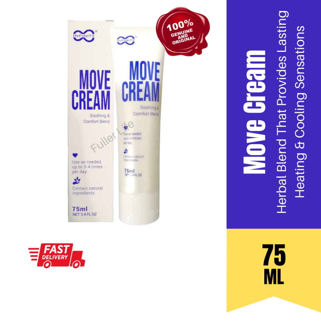 INFINITY Move Cream (75ml) | Soothing Relief for Muscles & Joints (EXP ...