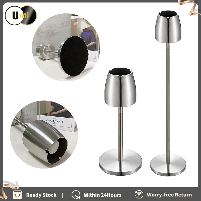 Portable Outdoor Windproof Telescopic Floor Standing Ashtray 304 ...