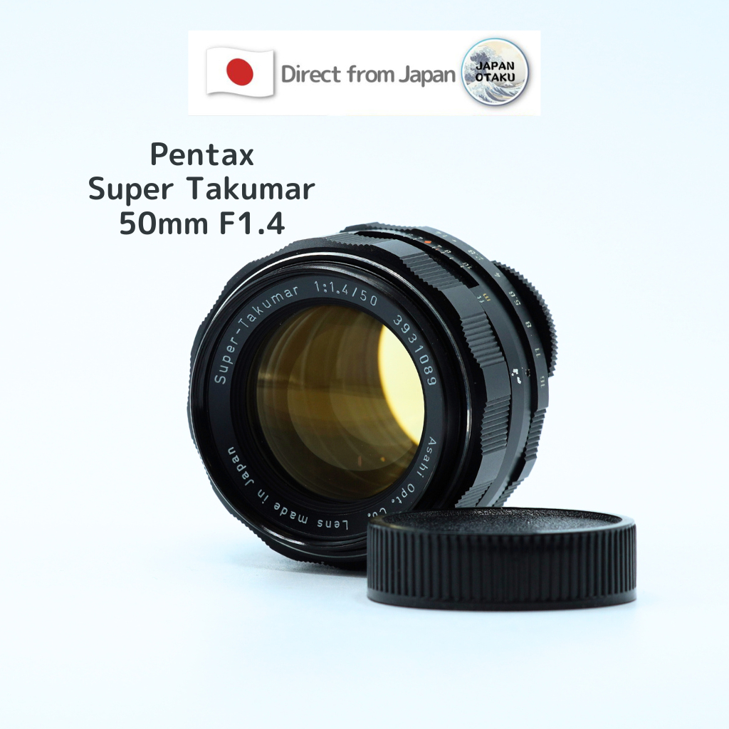 [Used in Japan] " Vintage Lens " Super Takumar 50mm f/1.4 Pentax ...