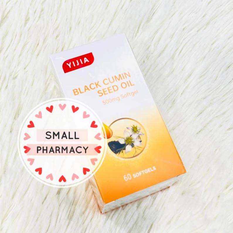 YIjia Black Cumin Seed Oil 500mg 60's softgel | Shopee Malaysia