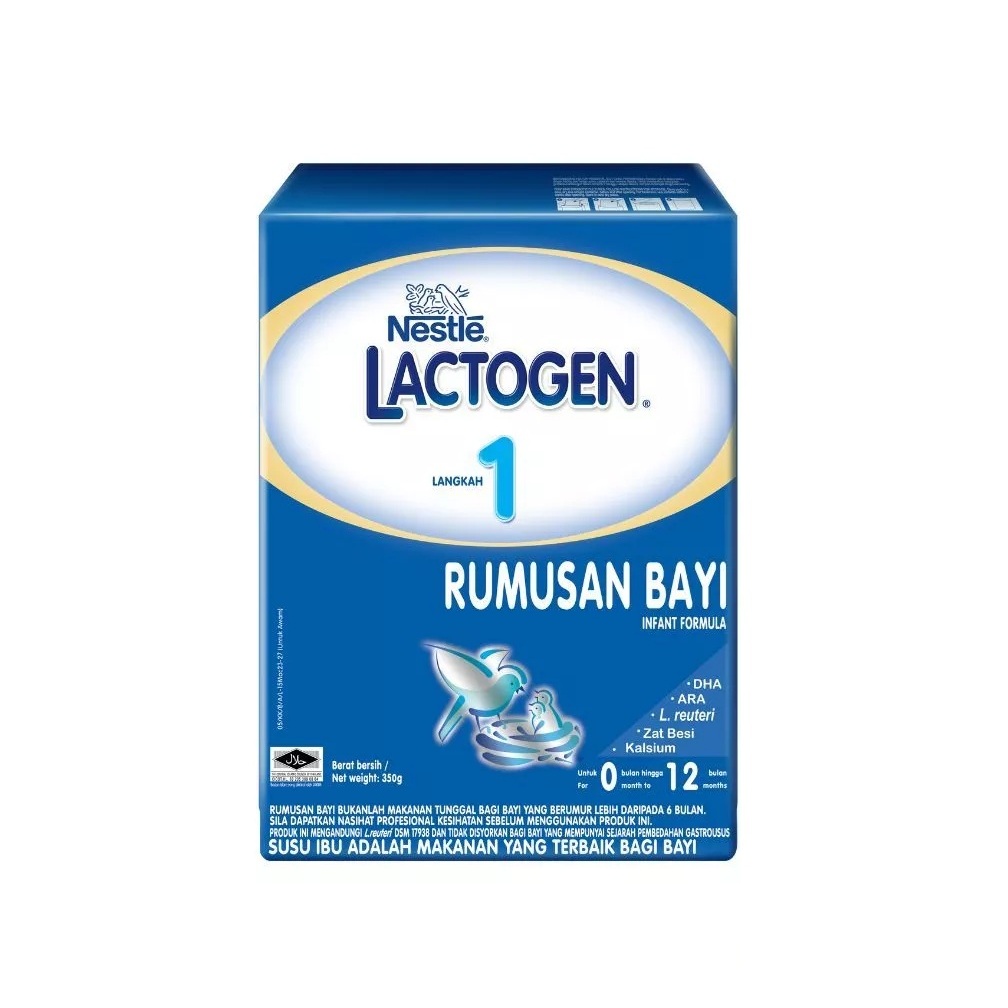 Nestle Lactogen Infant Formula Step 1 350g (milk formula) rumusan bayi ...