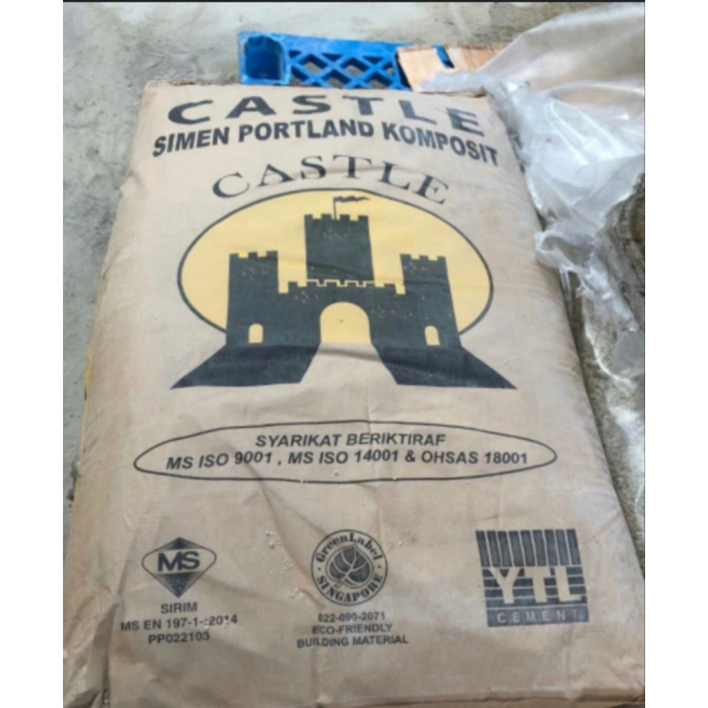 (1 kg / 3 kg) Cement Concrete Simen Hitam Ikat Bata / Buat Lantai ...