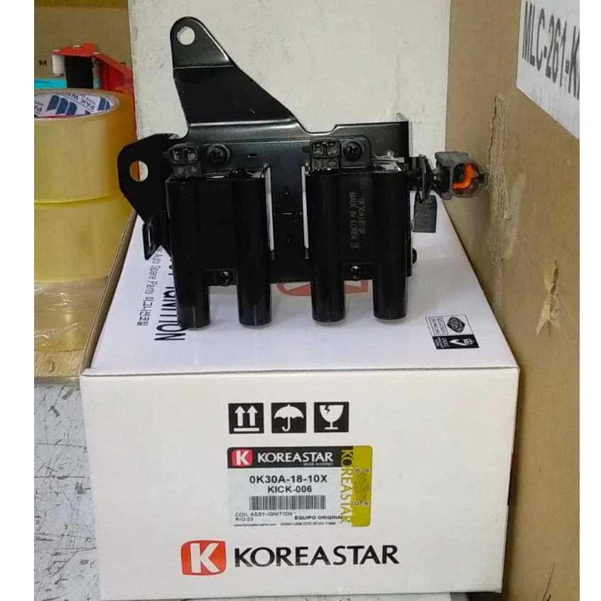 (KOREASTAR BRAND) IGNITION COIL / PLUG COIL KIA RIO 1.3CC #0K30A1810X ...