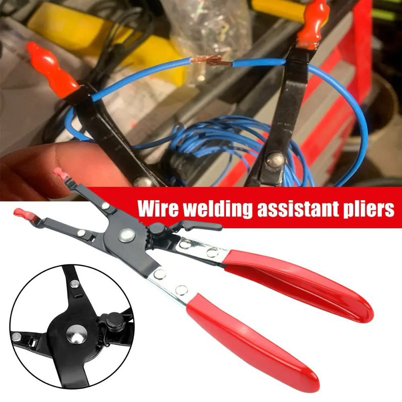 Soldering Plier Car Solder Aid Pliers Wire Welding Clamp wire welding ...