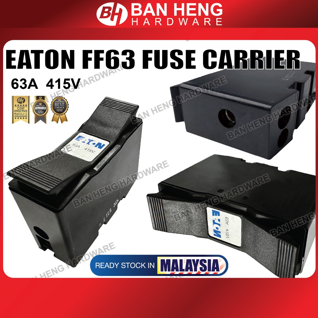 EATON MEM Fuse And Carrier Base Holder 63A 415V | Shopee Malaysia