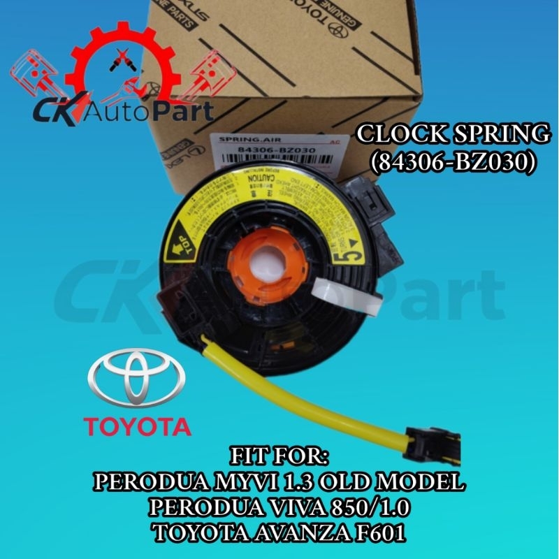 PERODUA MYVI 1.3 OLD MODEL,VIVA 850/1.0,AVANZA 1.3 F601 CLOCK SPRING ...