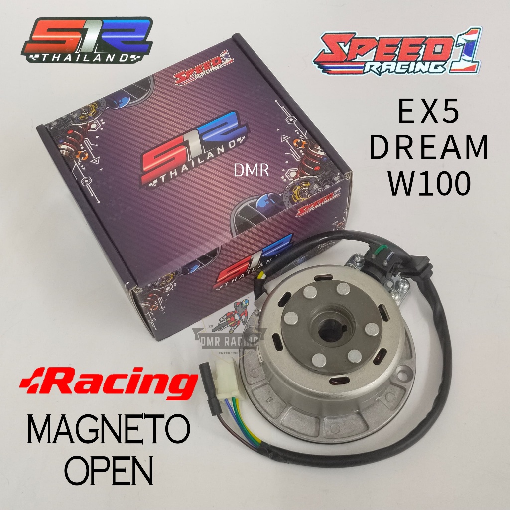 S1R SPEED 1 RACING HONDA EX5 DREAM W100 Racing Magneto Open With Fuel ...