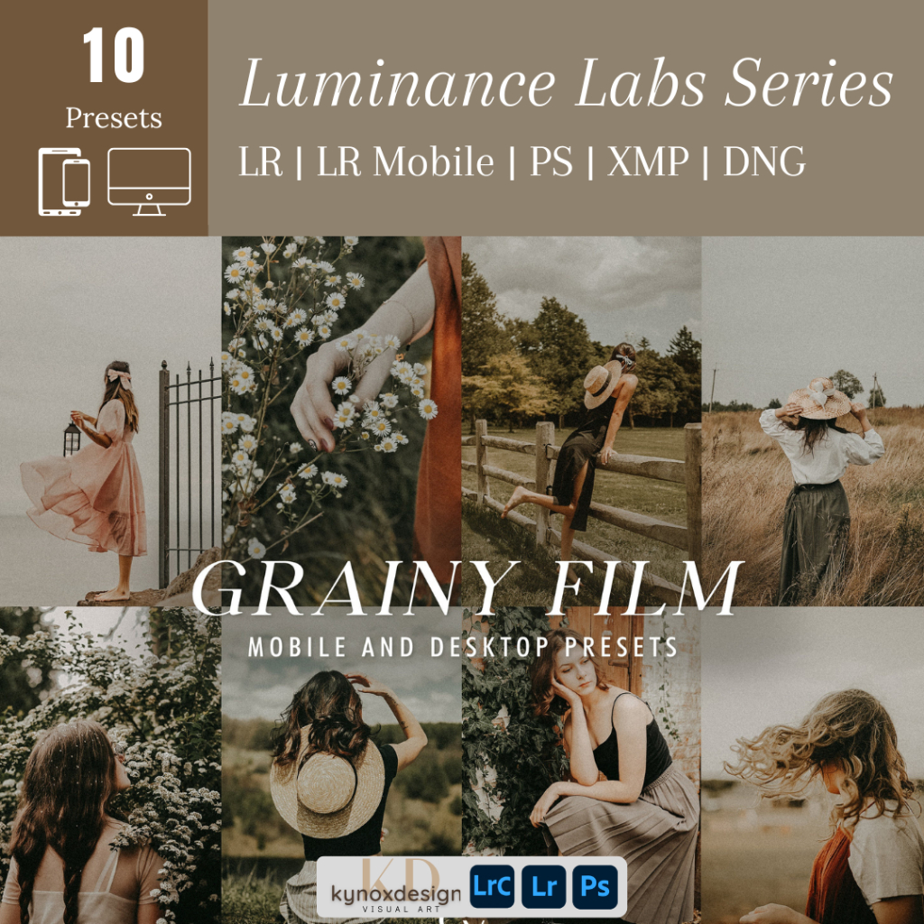 [Lightroom Preset] Luminance Labs Series - Grainy Film for LR/LR(mobile ...