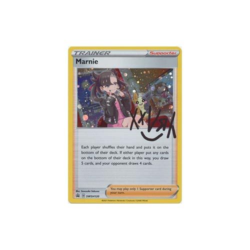 Pokemon Trading Card Game TCG: Marnie SWSH120 - Holo Promo [Pokemon ...