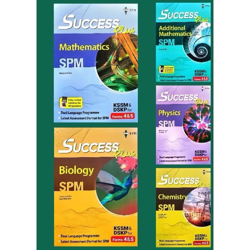 [EPH] SUCCESS PLUS SPM KSSM & DSKP FOR FORMS 4&5 | Shopee Malaysia