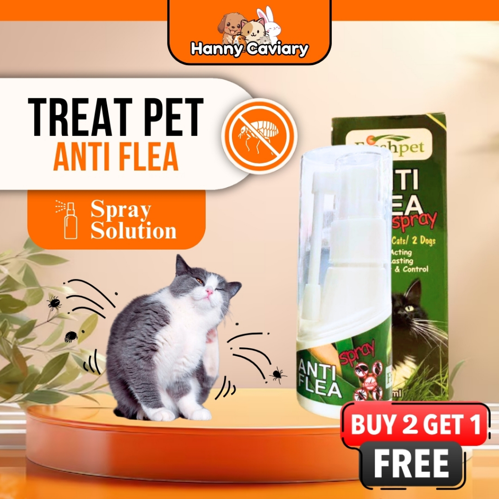 Freshpet Anti Flea Spray for Pet (25ml) | Shopee Malaysia