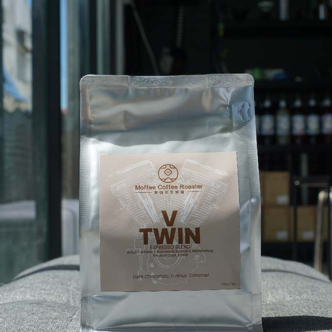 MOFFEE - V-Twin Espresso Blend - Medium Dark (Roasted Arabica) [Biji ...