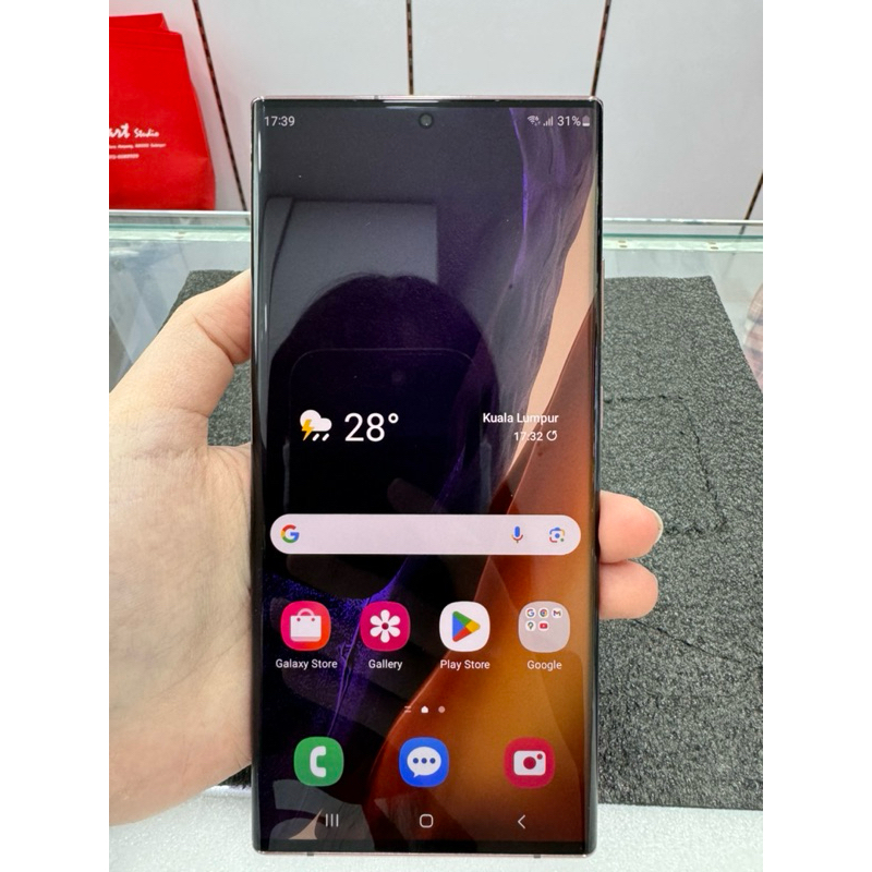(USED UNIT) SAMSUNG GALAXY NOTE 20 ULTRA 12+256GB ROM ORIGINAL PRODUCT ...