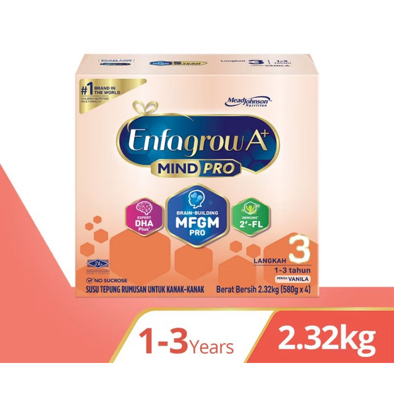 Enfagrow A+ Mindpro Step 3 Original 2.32kg Exp 08/26 | Shopee Malaysia