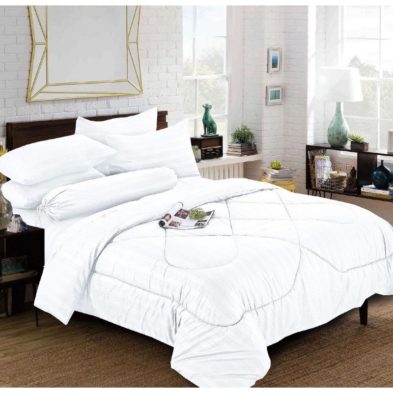 TOTO QUEEN 7INPCS COMFORTER SET KOSONG / {KING SIZE } {SINGLE} | Shopee ...