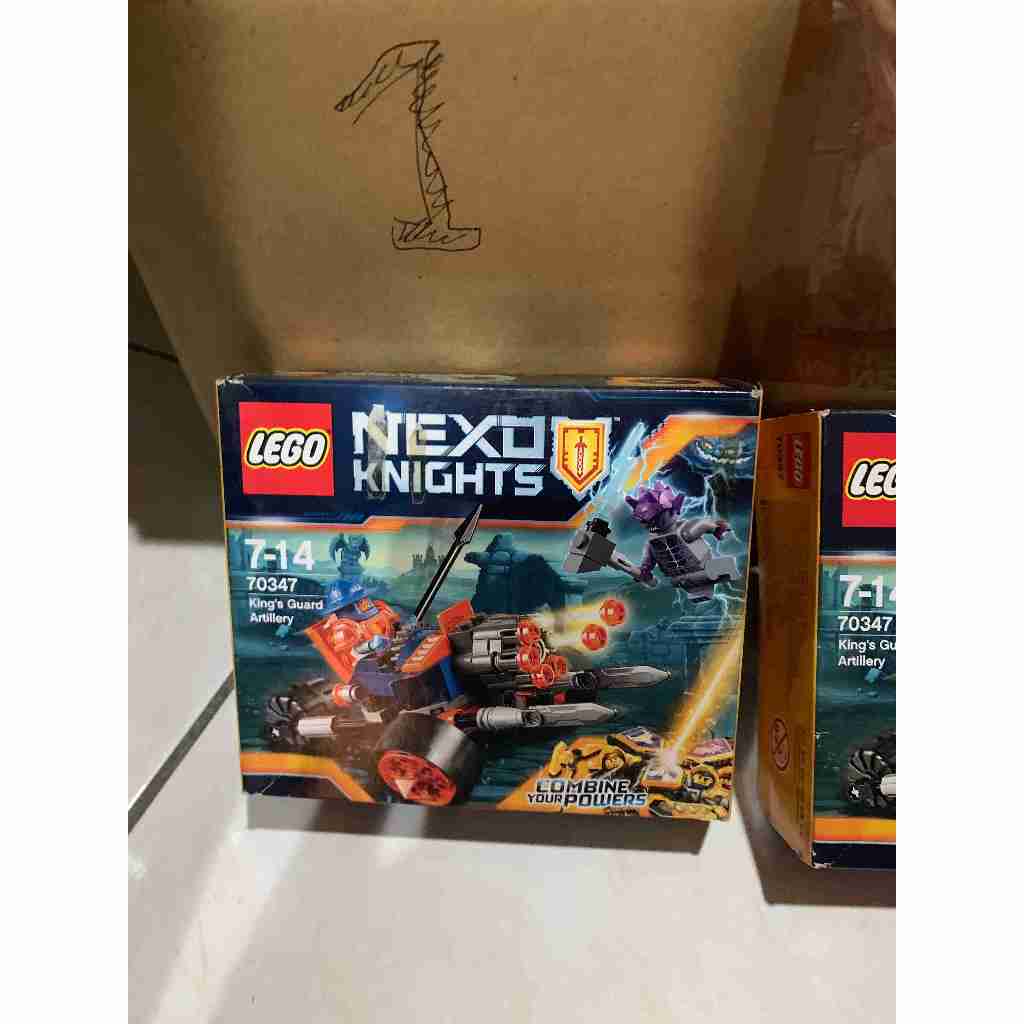 Lego Nexo Knight 70347 King's guard artillery NEW | Shopee Malaysia