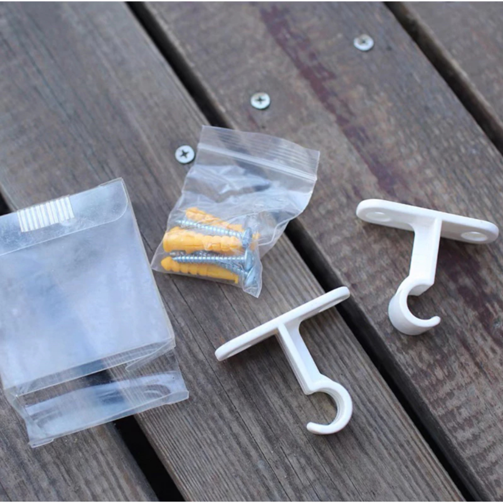 GS Curtain | Suitable for 12mm-16mm Adjustable rod Bracket .(PVC ...