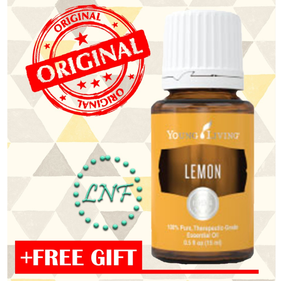 YL Young Living Lemon Essential Oil (5ml or 15ml) + Free Gift | Shopee ...