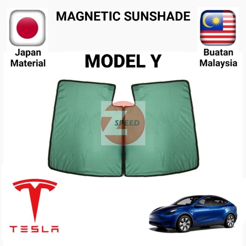 Tesla Model Y Premium FWS Front Windscreen Sunshade (1 pc) | Shopee ...