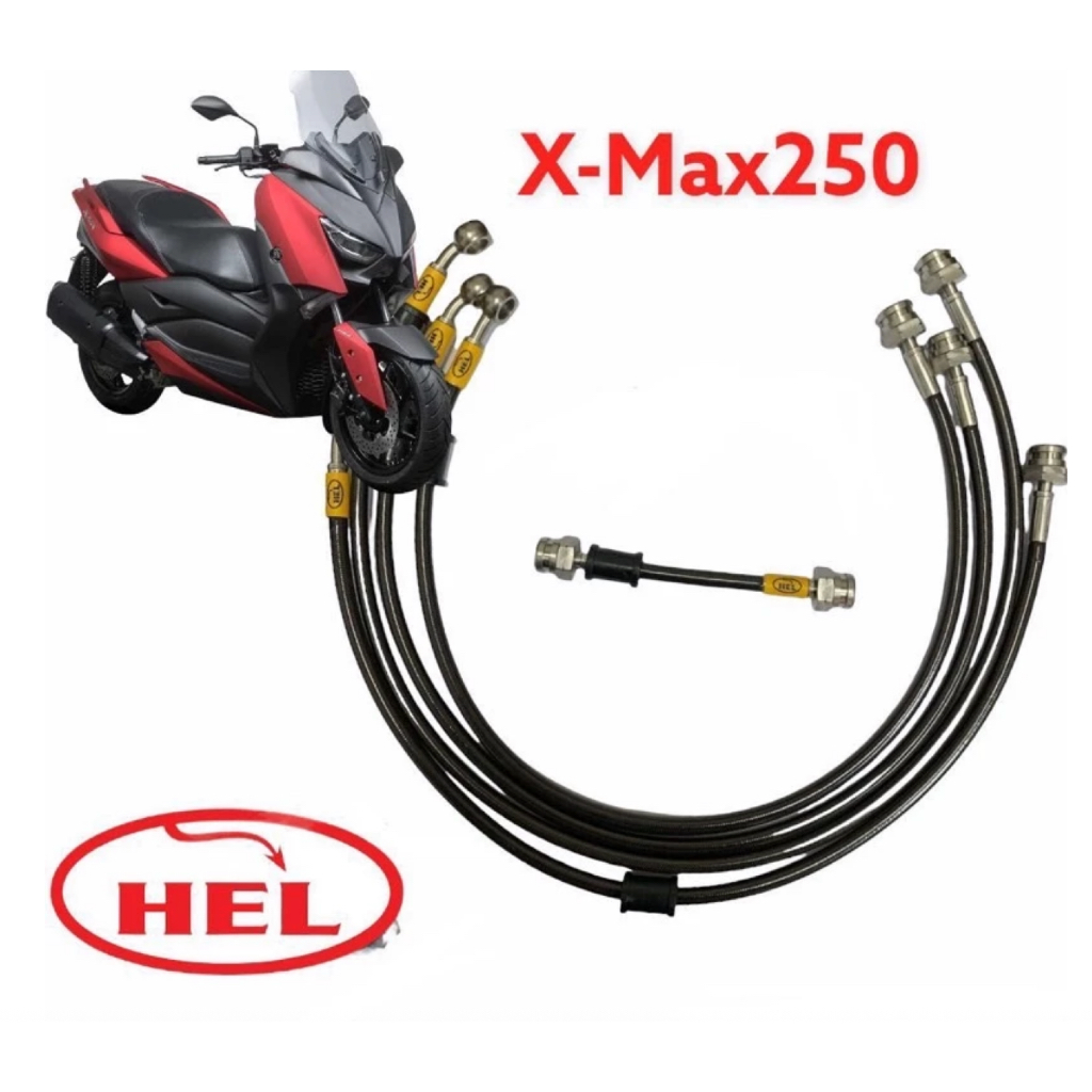 100% Original Yamaha XMAX V1 V2 V3 Full Set Hose ABS HEL Performance ...