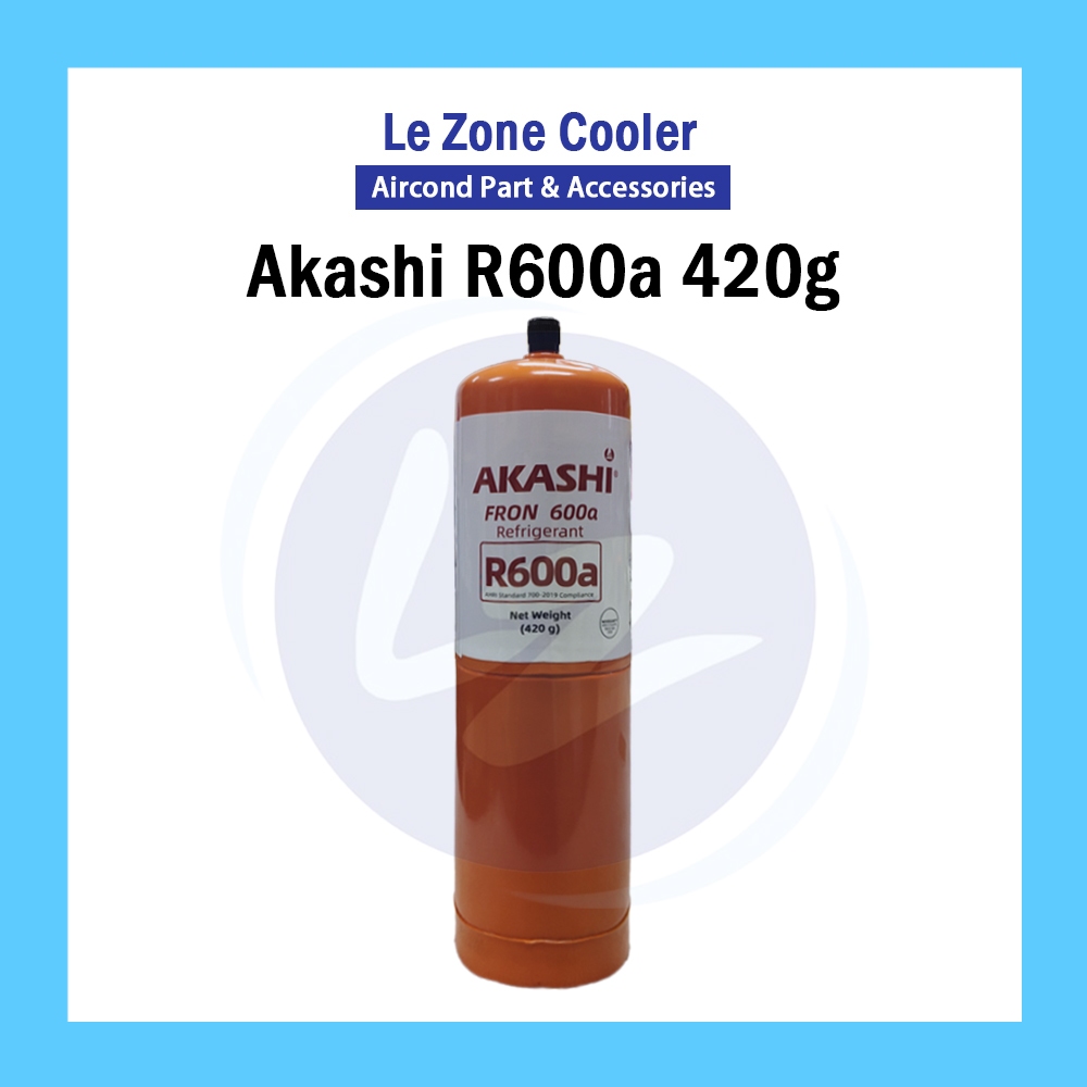 Akashi R600a Gas R600 Gas Refrigerator Gas Aircond Gas 420g | Shopee ...