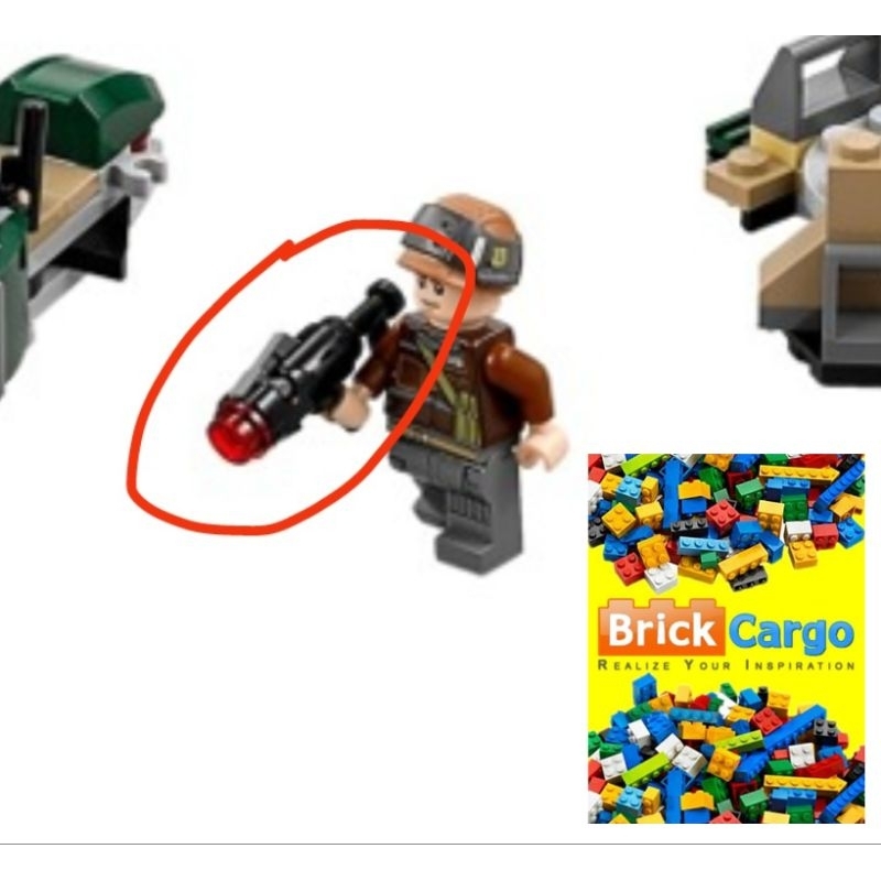 Lego Star Wars set 75164 Black Minifigure, Weapon Gun, Mini Blaster ...