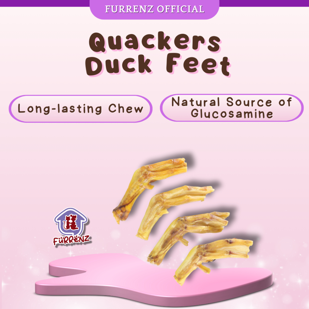 Furrenz Dehydrated Quackers Duck Feet | Shopee Malaysia