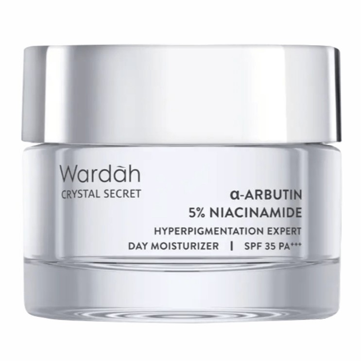 Wardah Crystal Secret Day Moisturizer SPF35 PA+++ 30g Hyperpigmentation ...