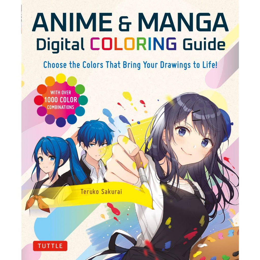 CT Anime & Manga Digital Coloring Guide | Shopee Malaysia