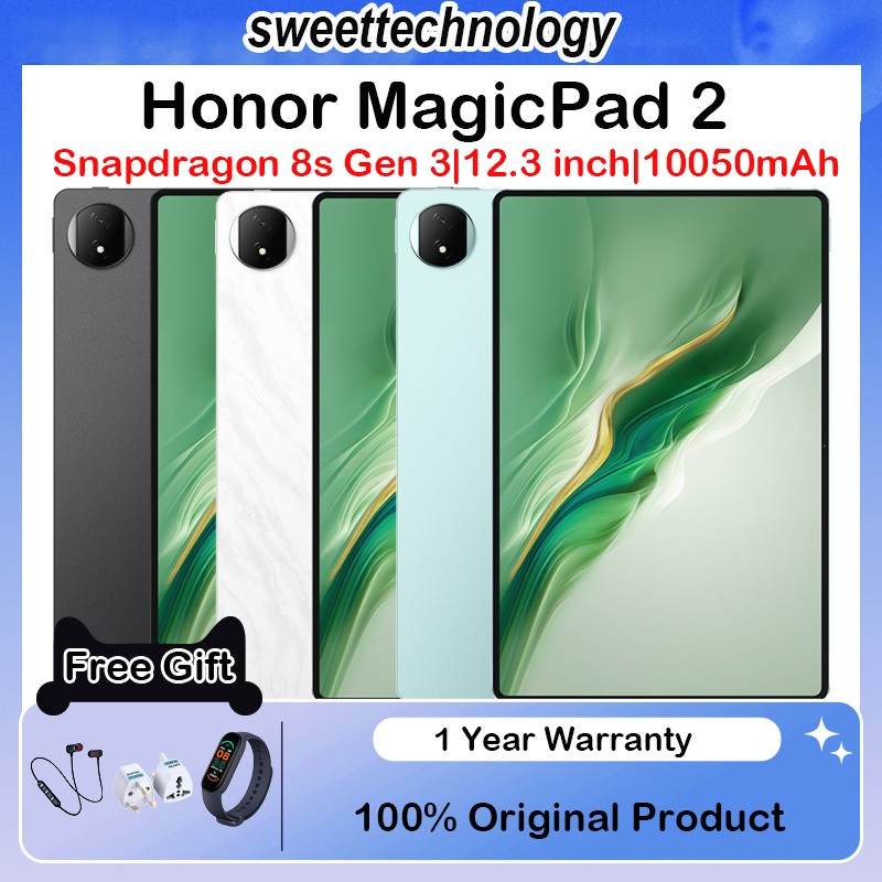 Honor Magic Pad 2 | Honor MagicPad 2Snapdragon 8s Gen 3 12.3 inch OLED ...