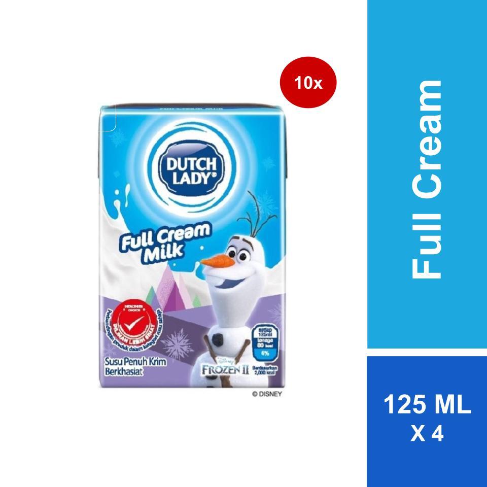 [Carton of 10] [Exp 25 Dec 2025 &/ Later] Dutch Lady Milky Frozen Full ...