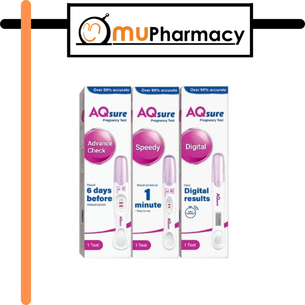 AQsure Pregnancy Test Kit Digital/Speedy/Advance Check | Shopee Malaysia