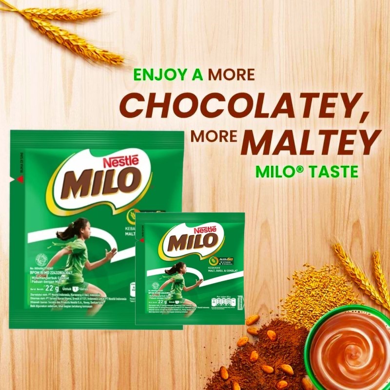 [INSTANT DRINK] Nestlé Milo 3-in-1 sachet 1 pc | Shopee Malaysia