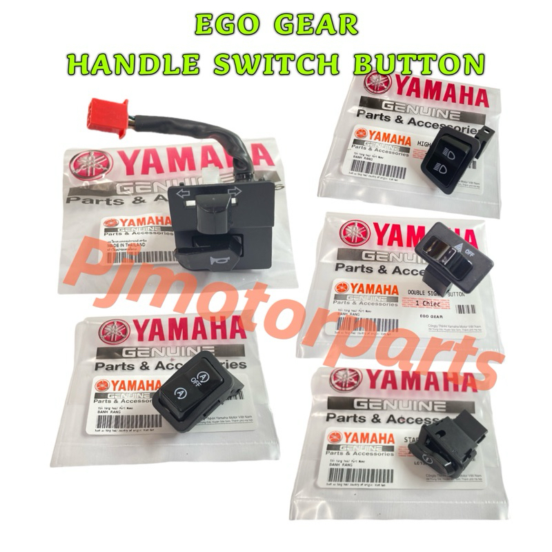 EGO GEAR 125 - HANDLE SWITCH HEAD LAMP BUTTON HORN STARTER SUIS DOUBLE ...