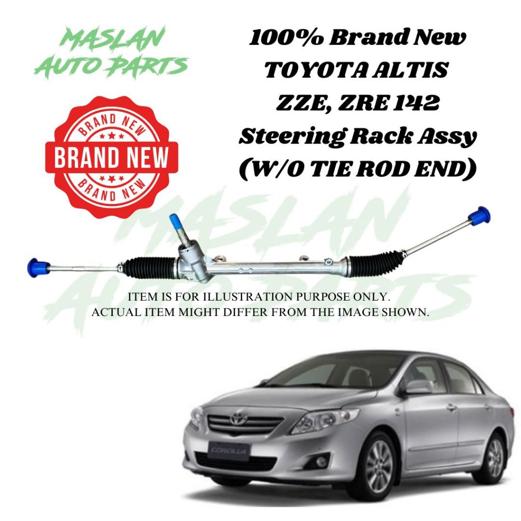 Toyota Altis ZRE 142, ZZE 142 100% Brand New OEM Power Steering Rack (W ...