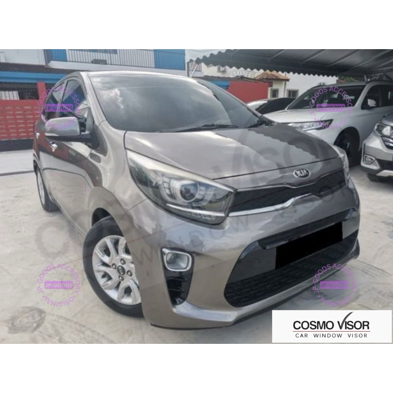 Kia Picanto 2017 2018 2019 2020 2021 2022 Door Visor / Window Vent ...
