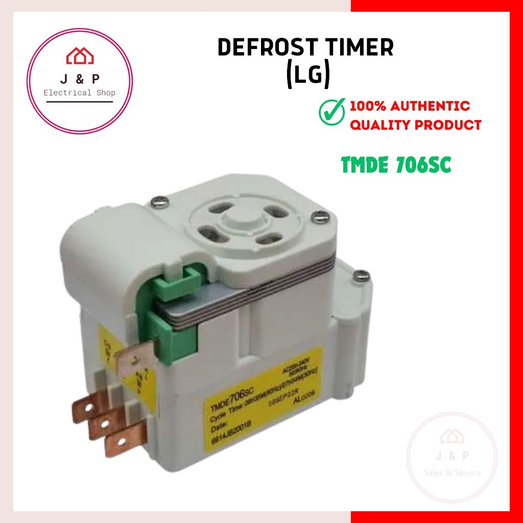 LG Defrost Timer 1+3 for Refrigerator (TMDE 706SC ) | Shopee Malaysia
