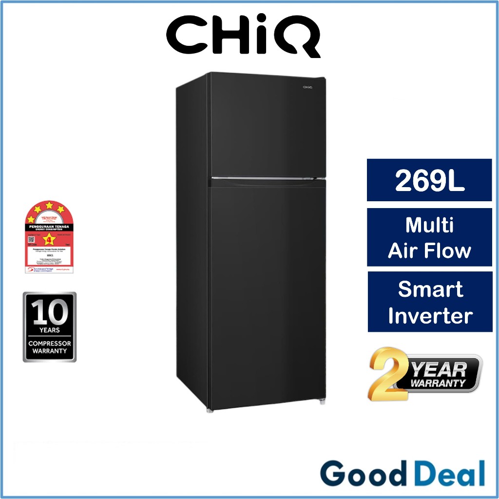 Chiq CTM251N 269L Inverter Refrigerator Peti Sejuk Fridge | Shopee Malaysia