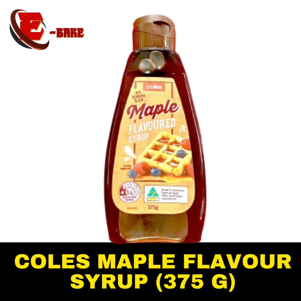 COLES MAPLE FLAVOURED SYRUP 375G | Shopee Malaysia