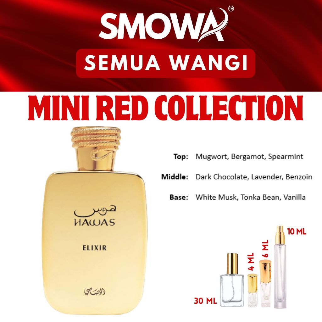 RED Rasasi Hawas Elixir EDP for Him (MINI REPACK) | Shopee Malaysia