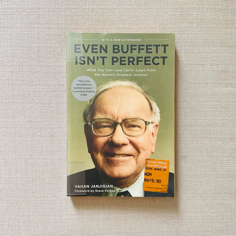 Even Buffett Isn’t Perfect Vahan Janjigian Secondhand Preloved book ...