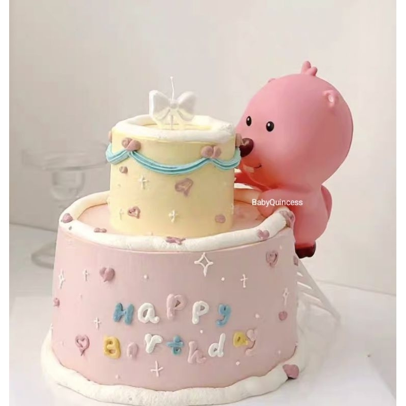 🇲🇾 [READY STOCK] Loopy Beaver Kids Cake Topper Cake Decoration | Shopee ...