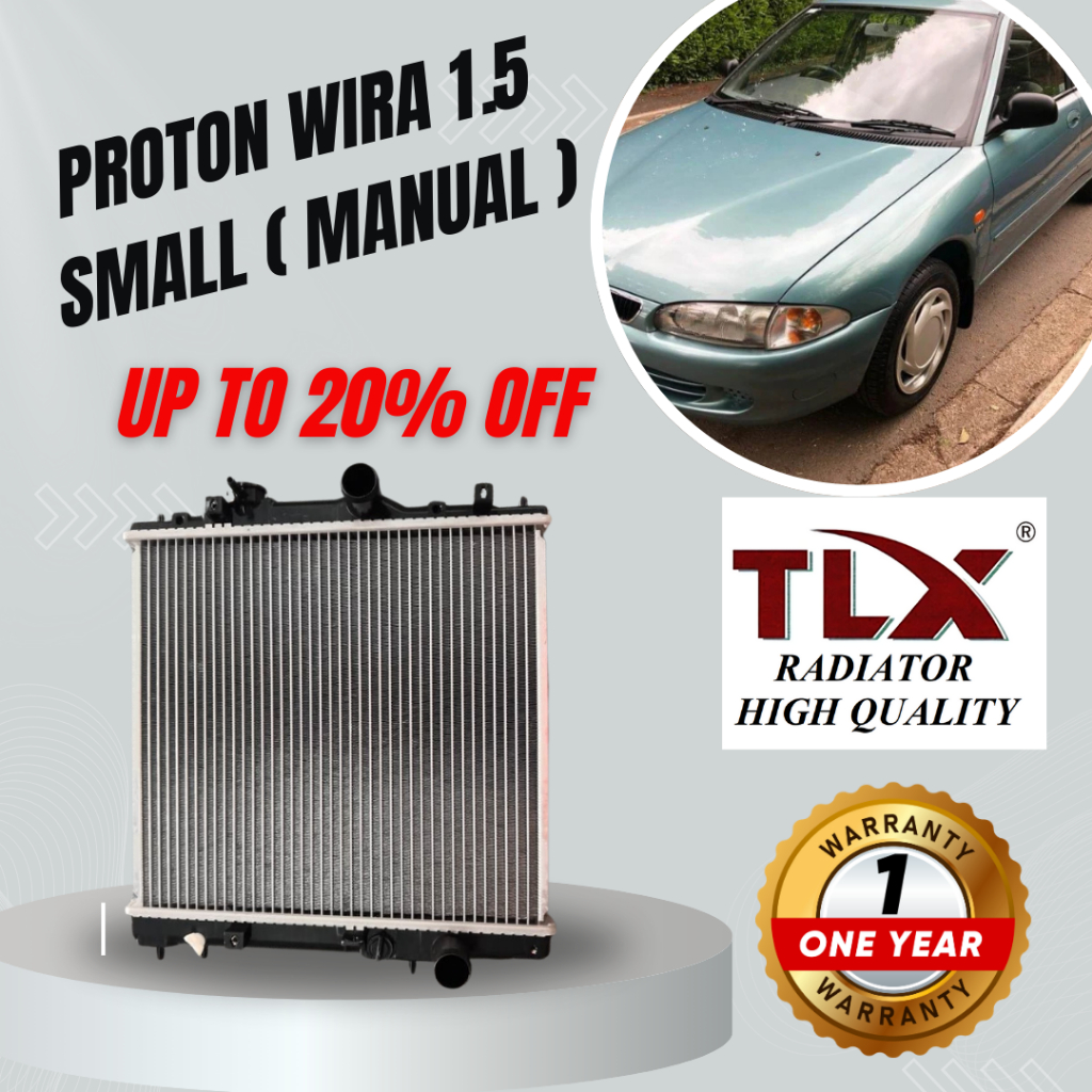 PROTON WIRA 1.3cc/1.5cc MANUAL GOOD QUALITY TANGKI AIR RADIATOR ...