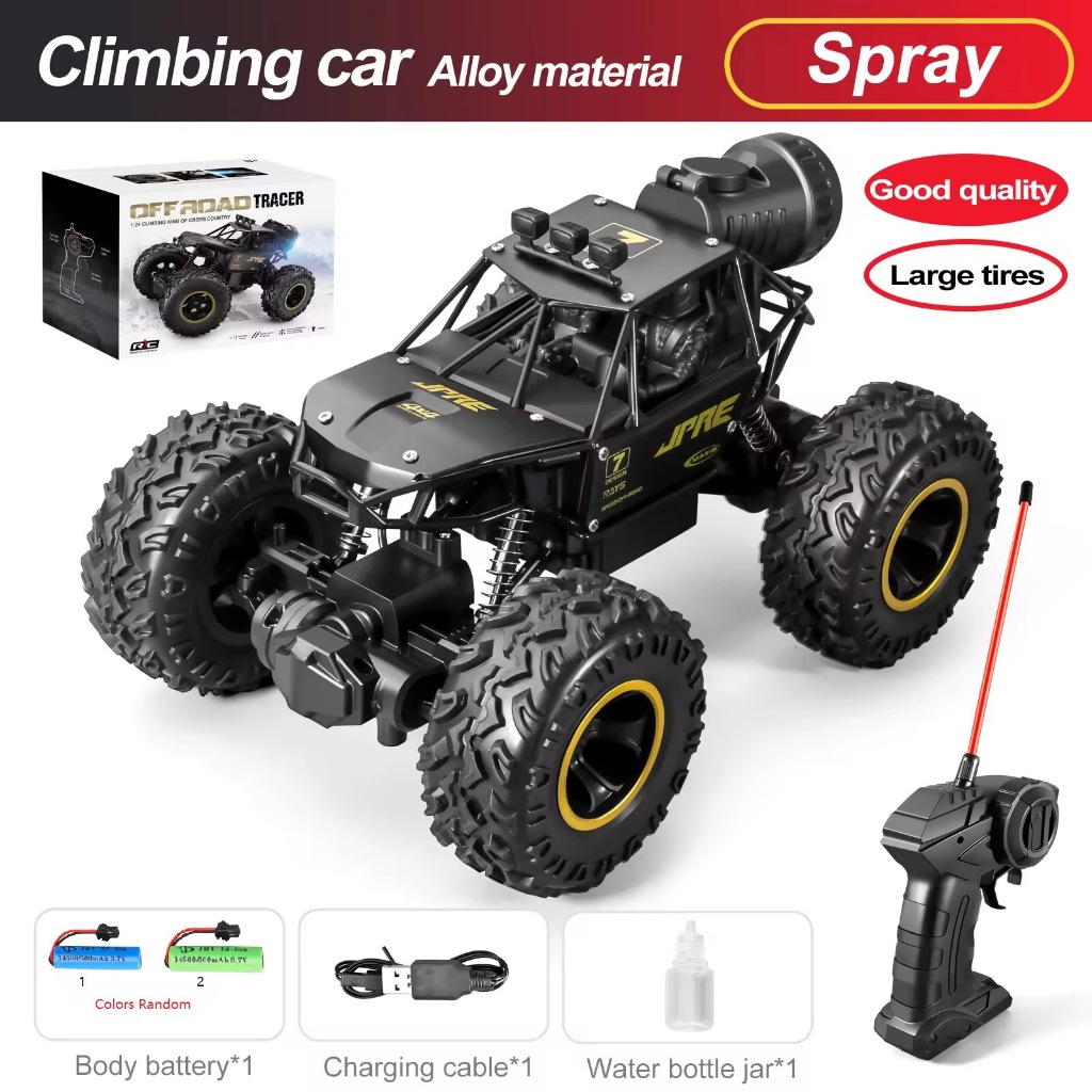 RC Car 1/16 Alloy 4WD Monster Truck Crawler 40MHz climbing Car 4x4 ...