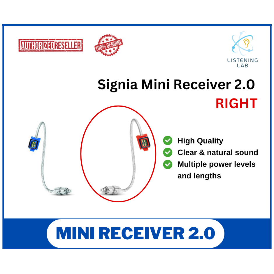 Signia Mini Receiver 2.0 (RIGHT) (1 piece) | Shopee Malaysia