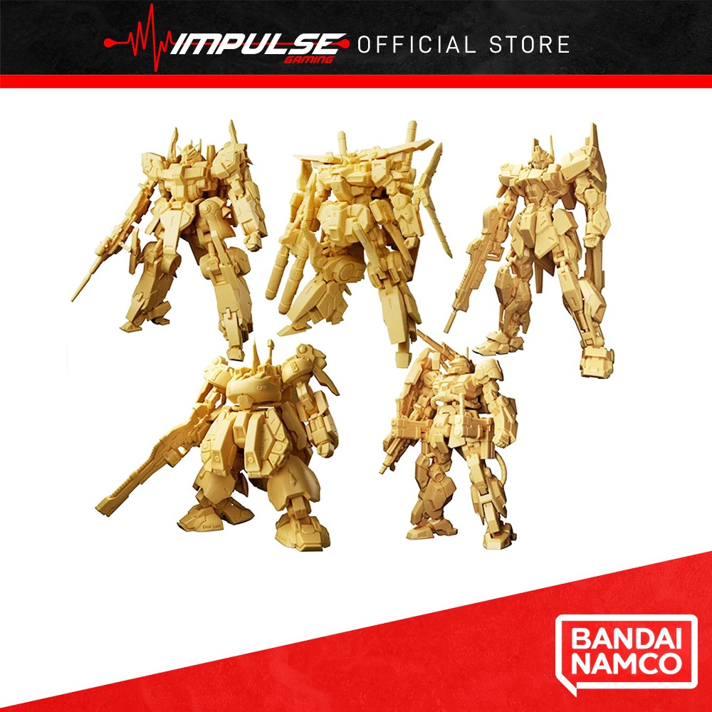 Bandai Gundam Artifact Phase 5 Series - (Silver Bullet Suppressor, Zaku ...