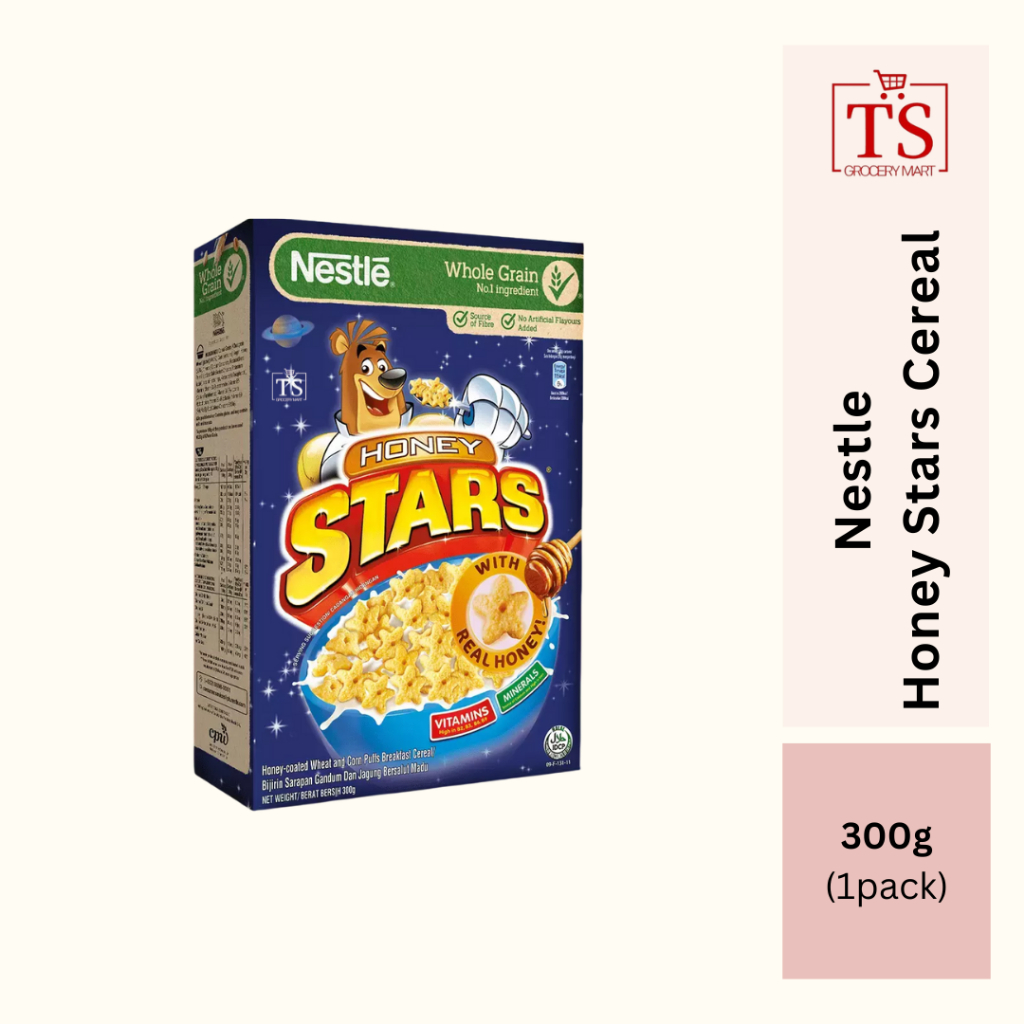 Nestle Honey Stars Cereal - 300g (EXP - AUG 2025) | Shopee Malaysia